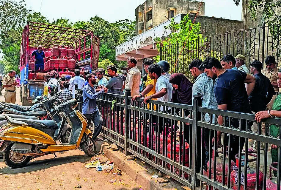 No LPG shortage, government clarifies amid West Asia crisis; urges ...