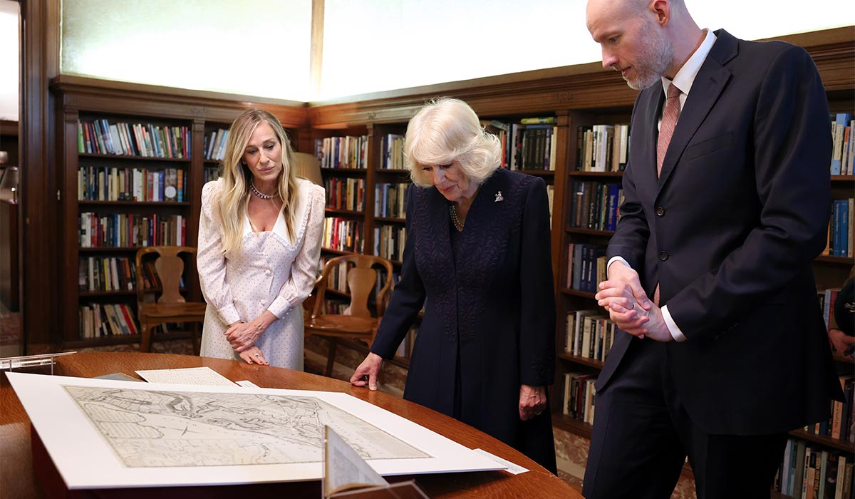 SJP wears Kate Middleton-approved dress to meet Queen Camilla