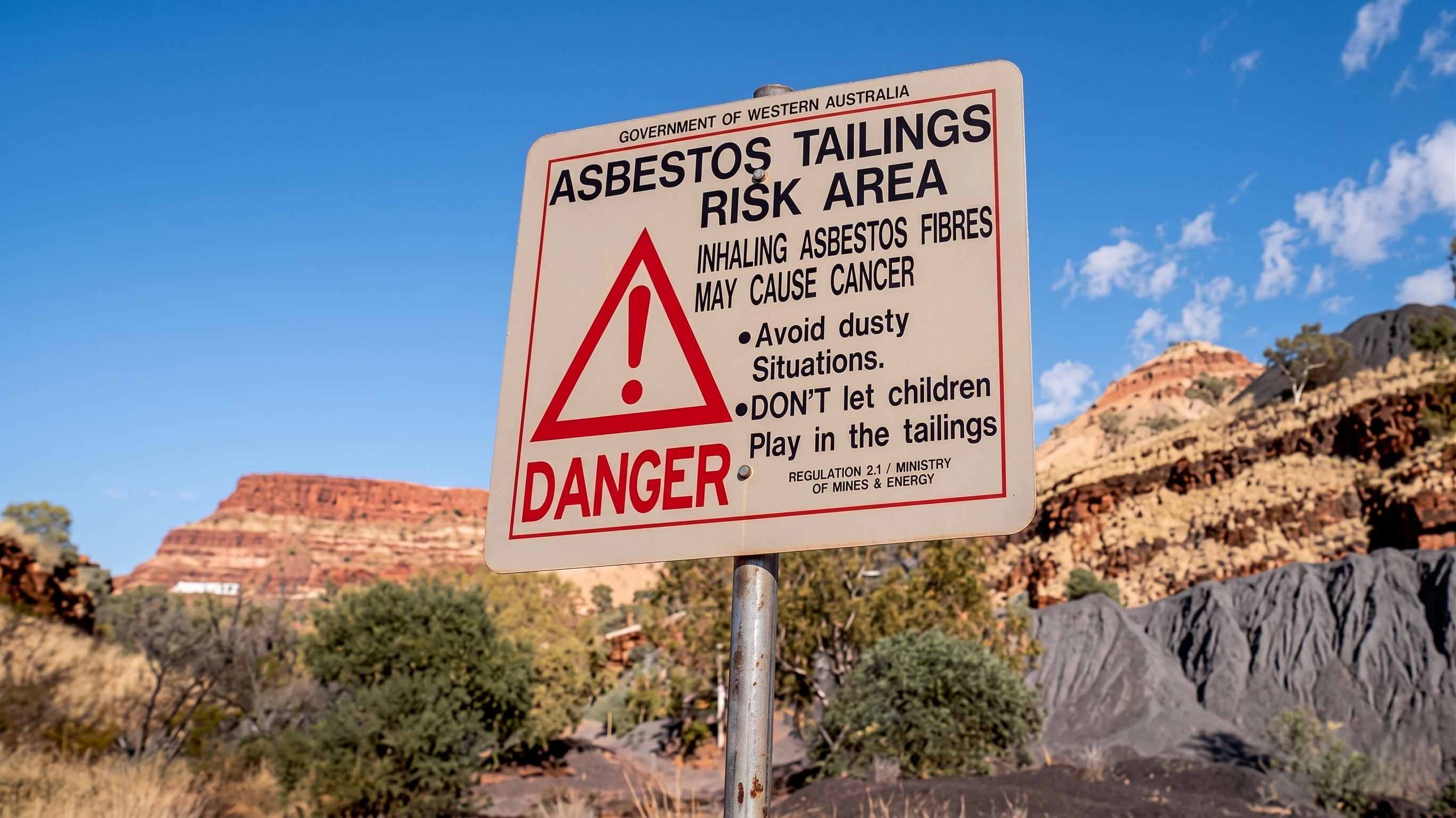 A town was wiped off the map after asbestos killed 2,000 residents