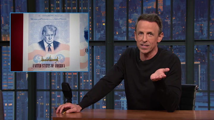 Seth Meyers Points Out Big Problem With Trump’s New Passport