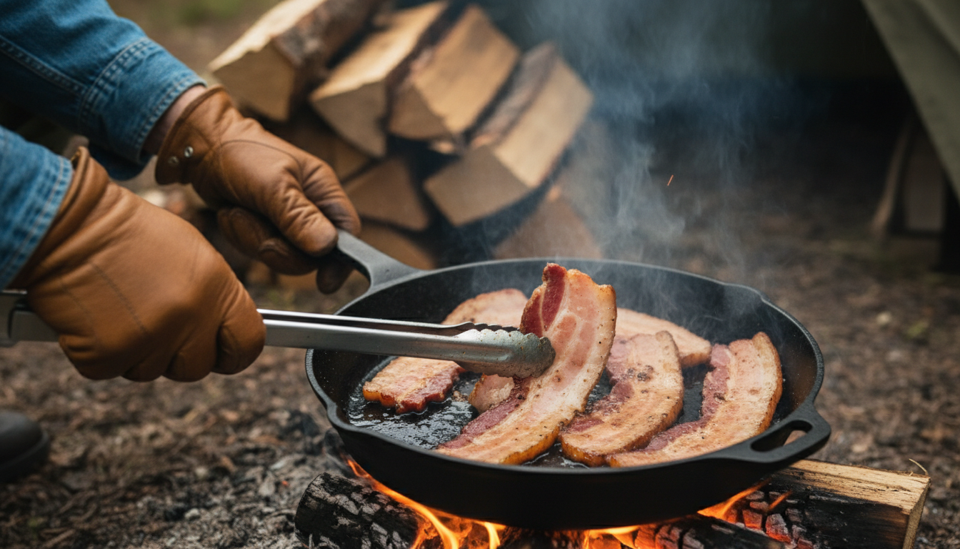 Fueling the forest giants: The unyielding diet of vintage lumberjacks