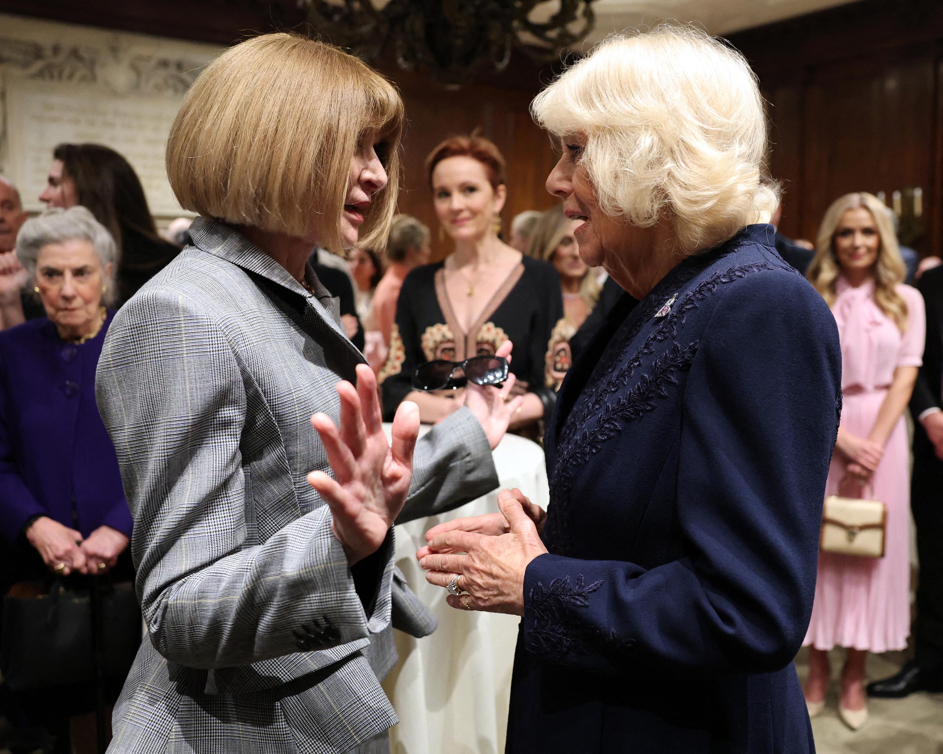 De Buckingham à Manhattan : la rencontre glamour de la reine Camilla ...