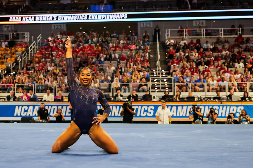 Jordan Chiles signs off UCLA chapter with emotional message to team