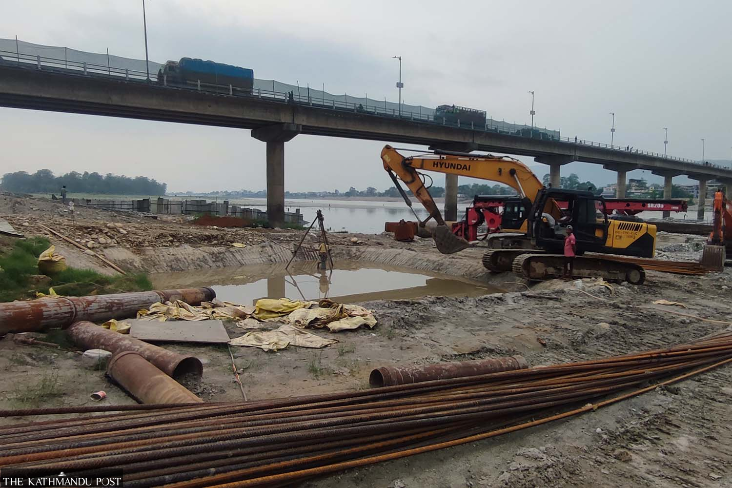 Narayani 'iconic' bridge stuck in early works as delays stretch timeline