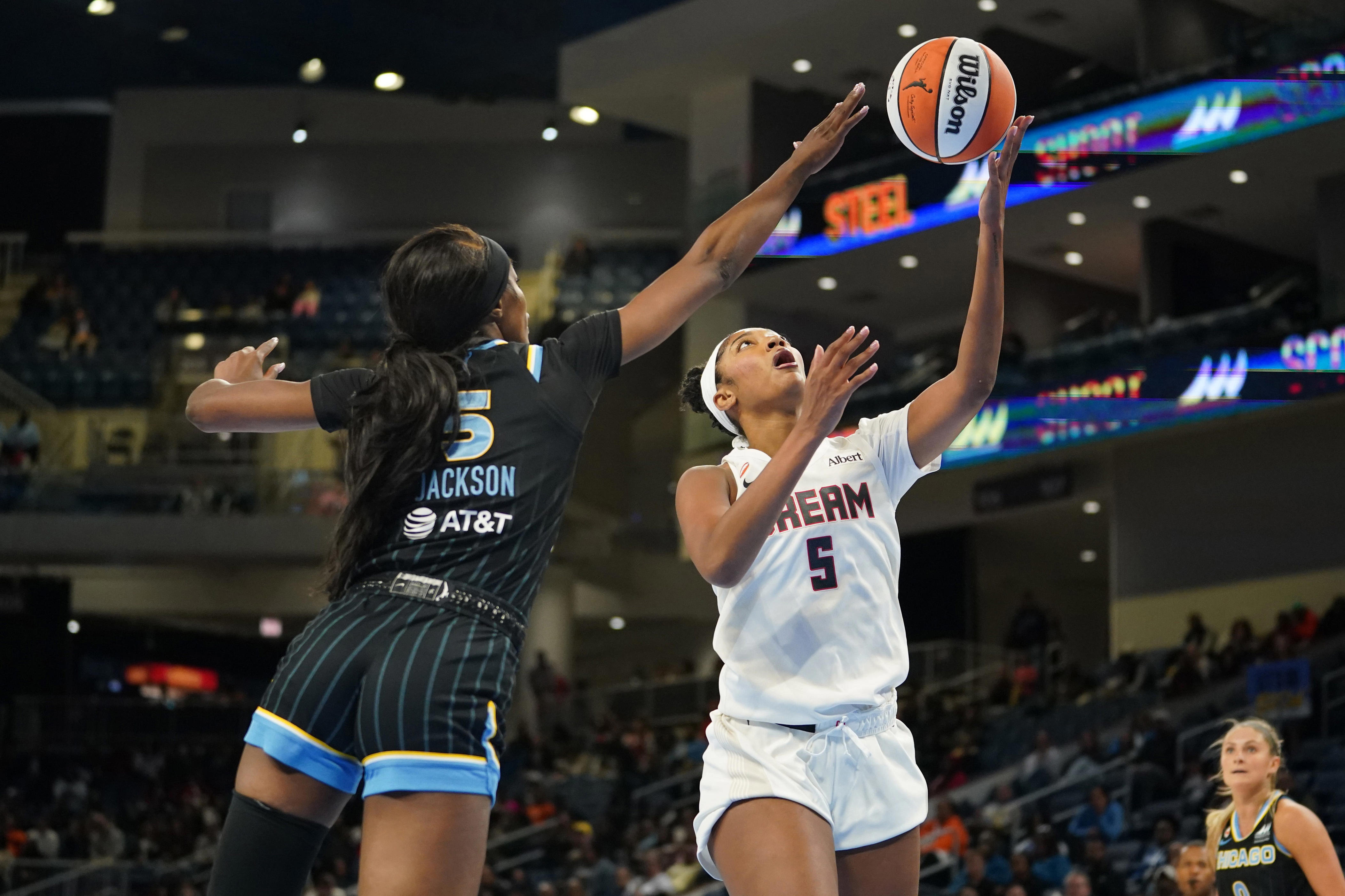 Rickea Jackson plays 22 minutes in Chicago-Atlanta WNBA preseason game