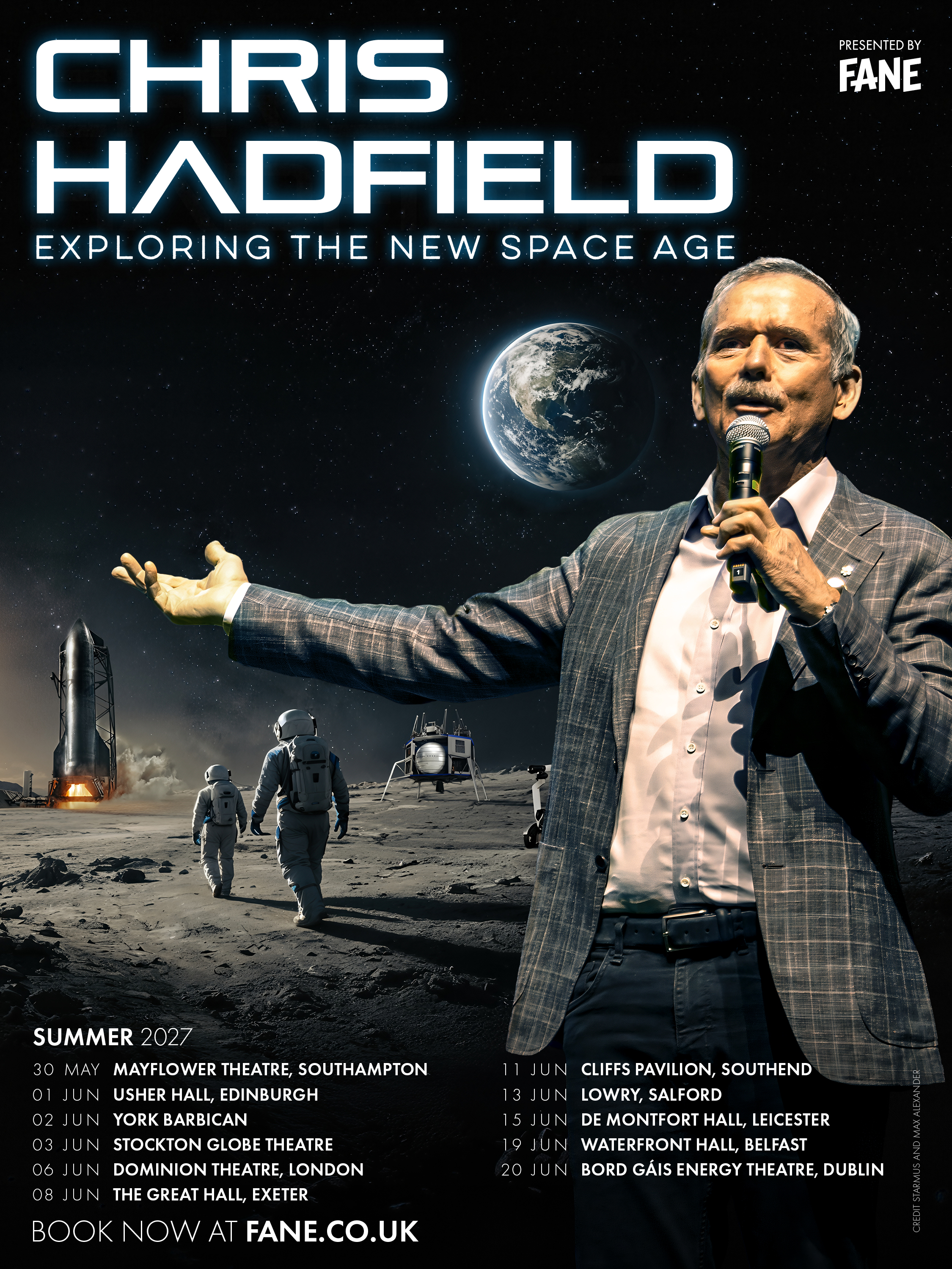 Acclaimed astronaut Chris Hadfield to bring tour about the Artemis era ...