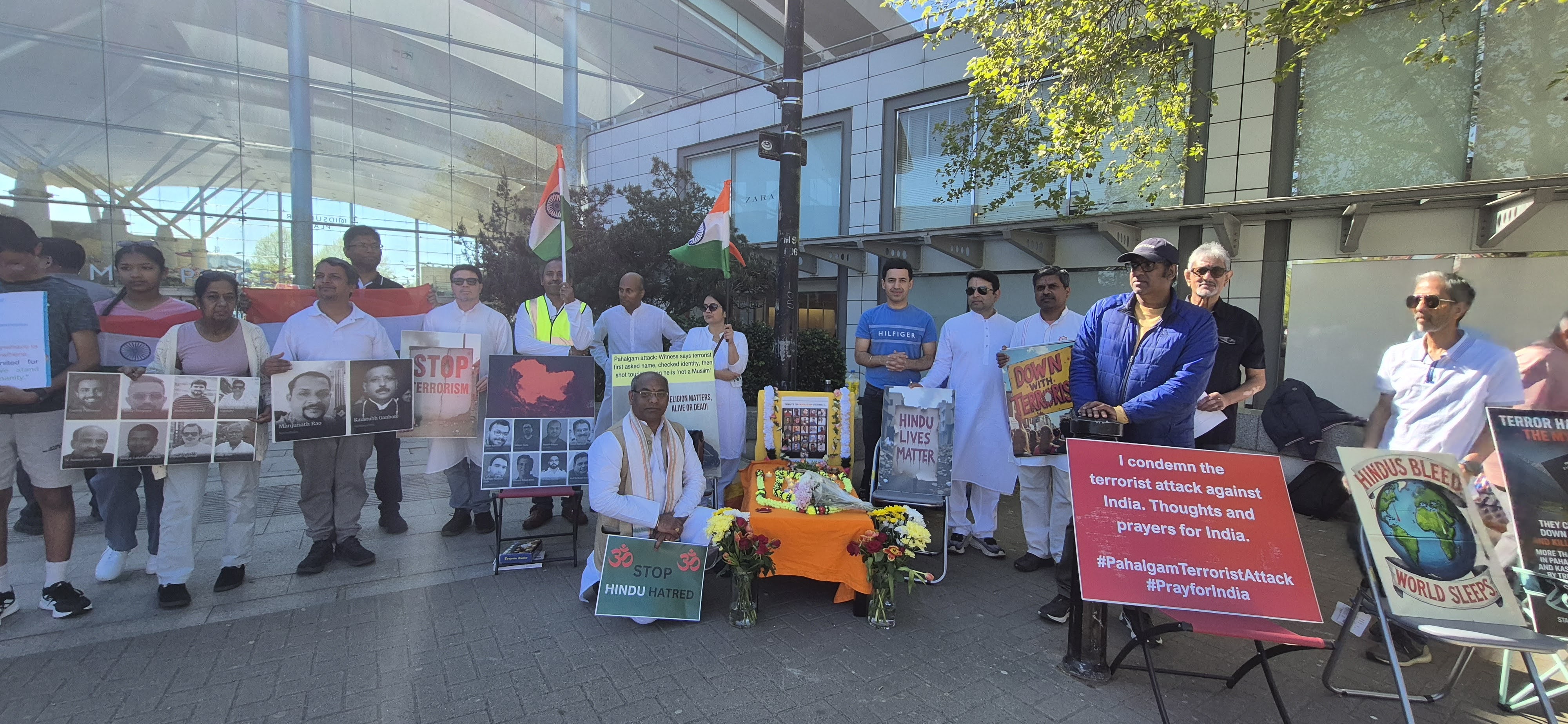 Watch: Milton Keynes remembers victims of Pahalgam terror attack one ...