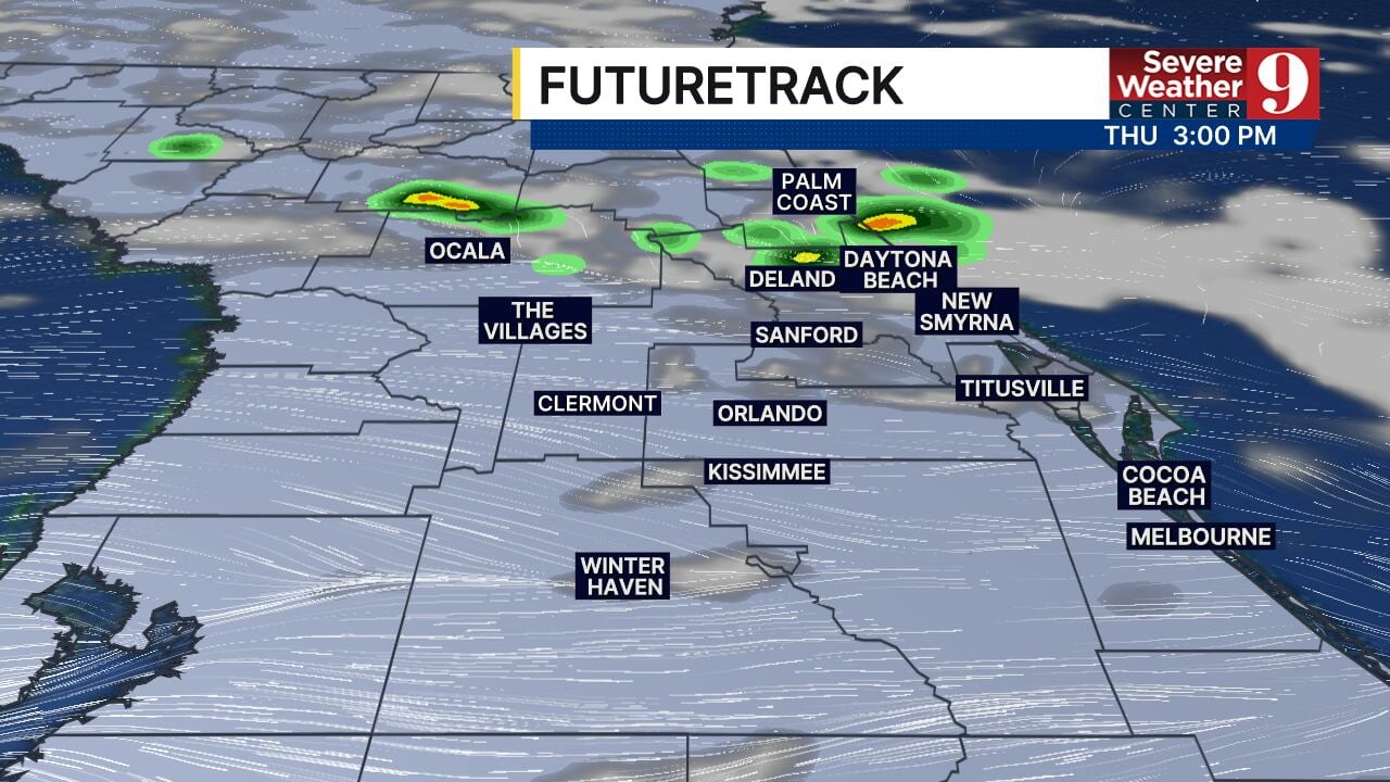 Warm and dry pattern continues Thursday in Central Florida