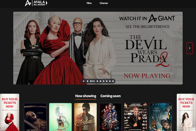 Ayala Malls Cinemas launches all-in-one booking platform