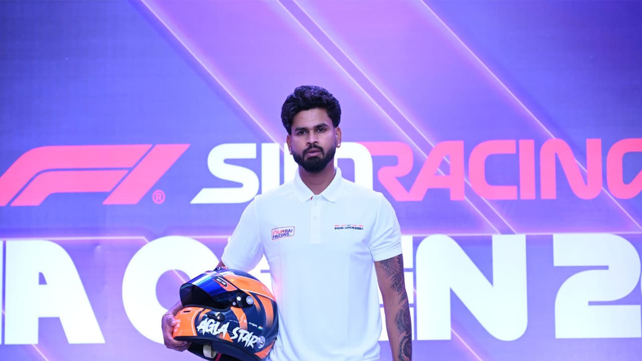 Shreyas Iyer appointed brand ambassador for F1 sim racing in India