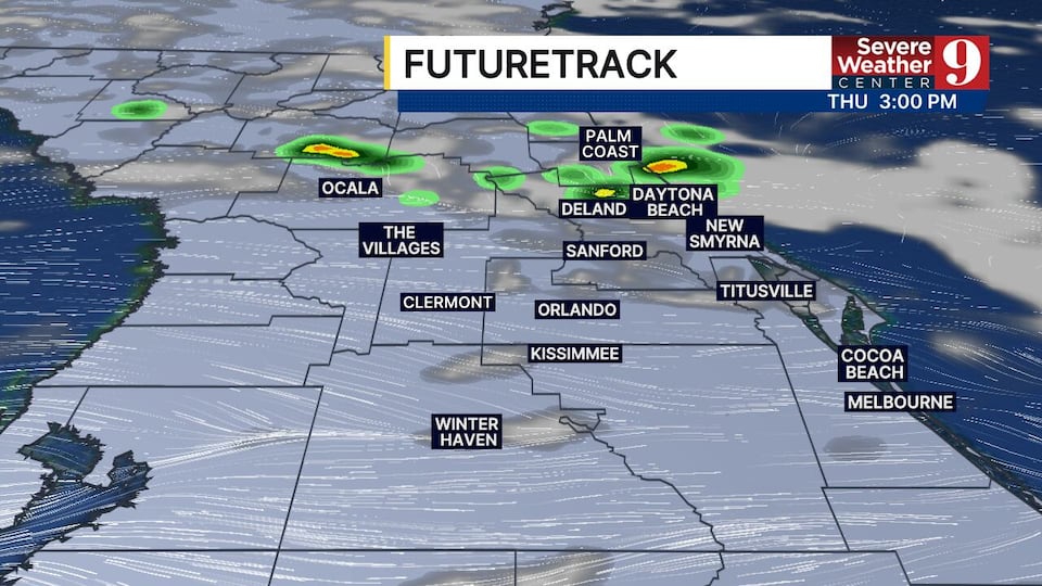 Warm and dry pattern continues Thursday in Central Florida
