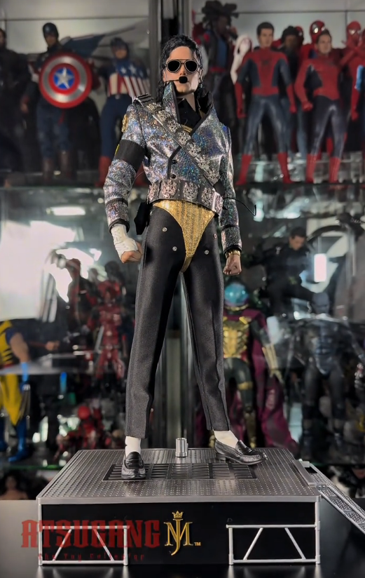 Michael Jackson unboxing ASMR satisfying figure reveal