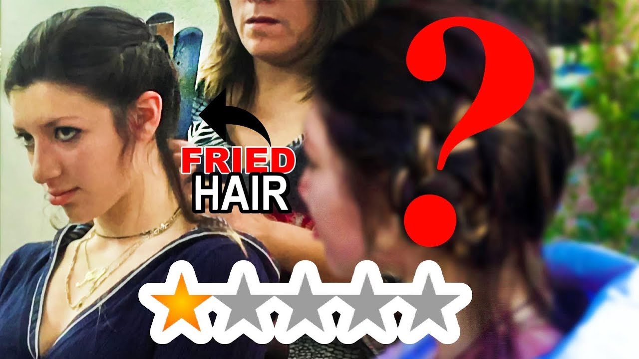 I Went to a Terrible Rated Hair Salon to Style My Hair