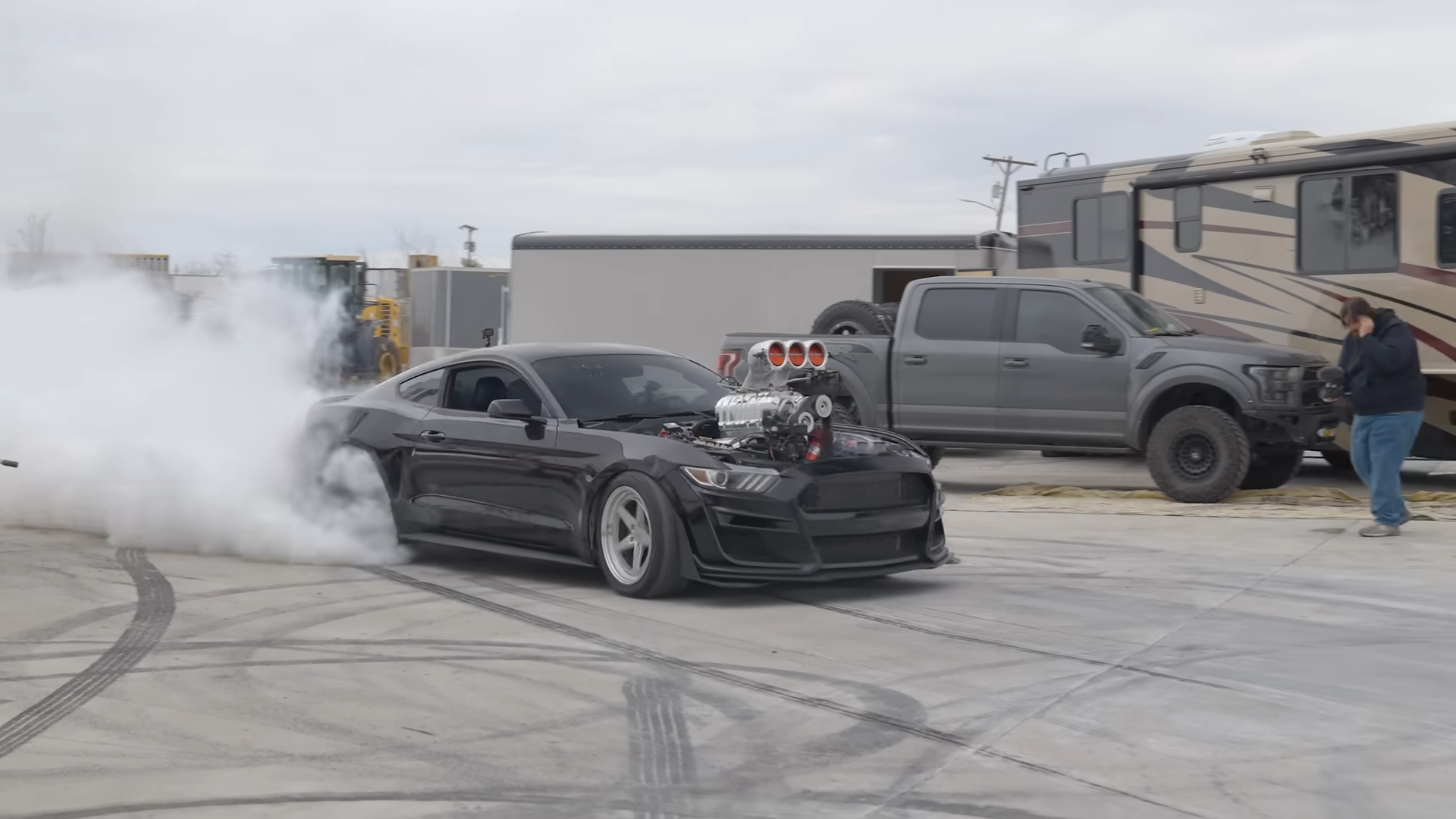 Watch how this burnout destroyed my $40,000 engine instantly