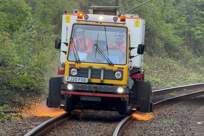 Metro's newest rail maintenance vehicle named after singer Ariana ...