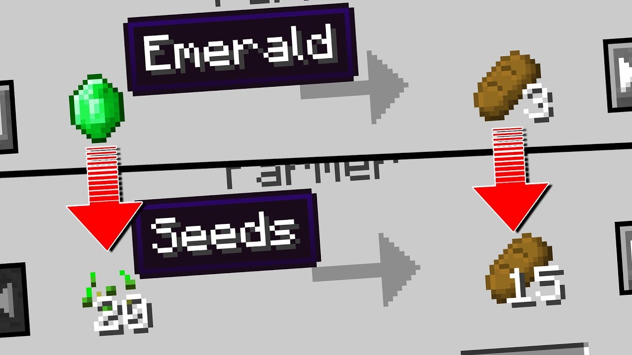 How to improve villager trades in Minecraft