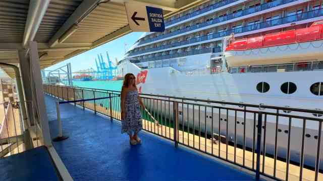 She thought it wouldn’t matter - then it backfired on the cruise