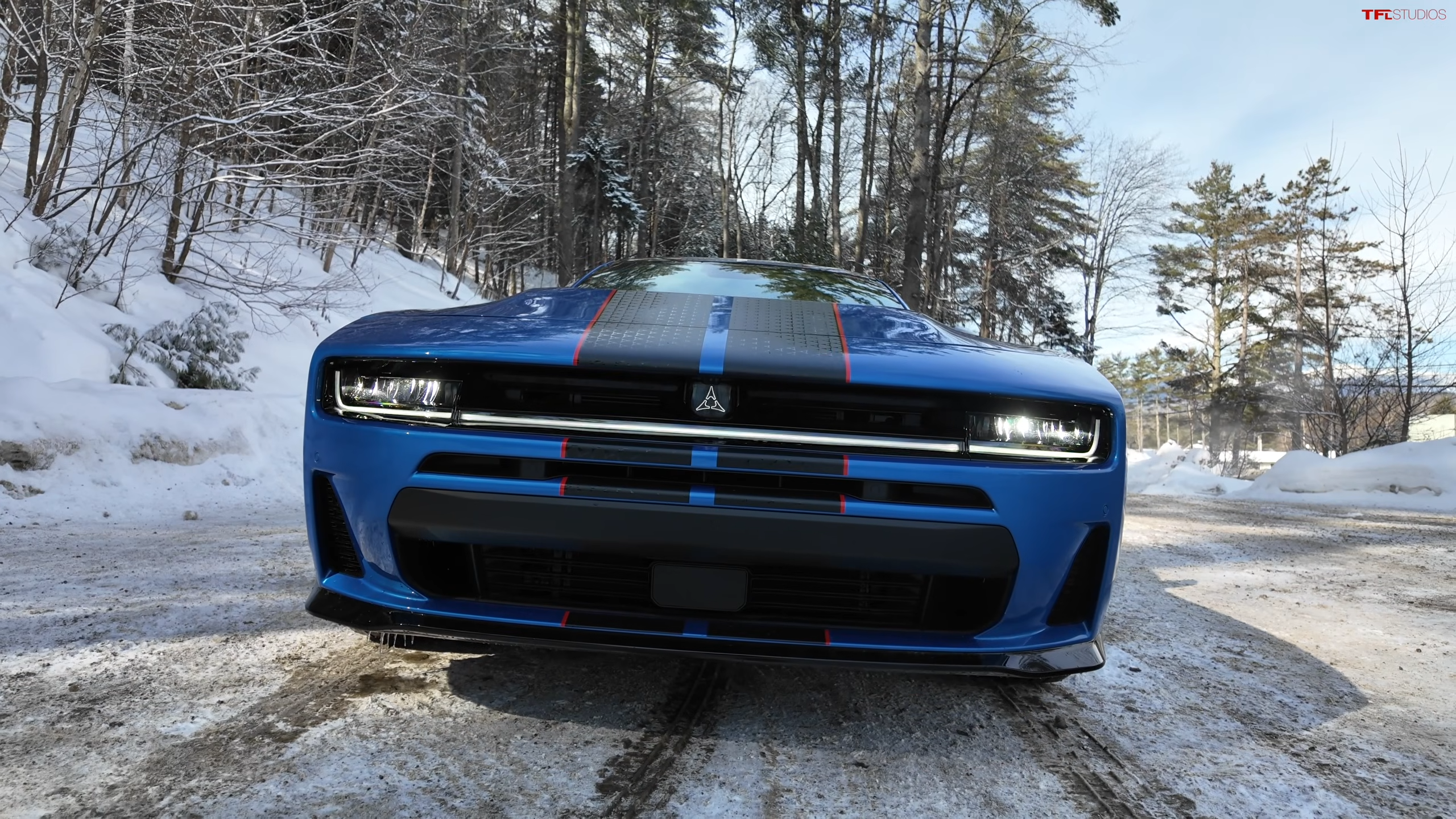 First look at the 2026 Dodge Charger R/T four-door modern muscle car