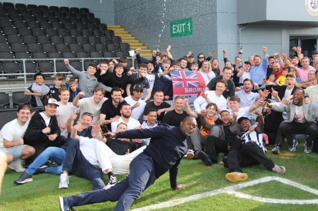 Open top bus parade announced to celebrate Bromley FC's historic promotion