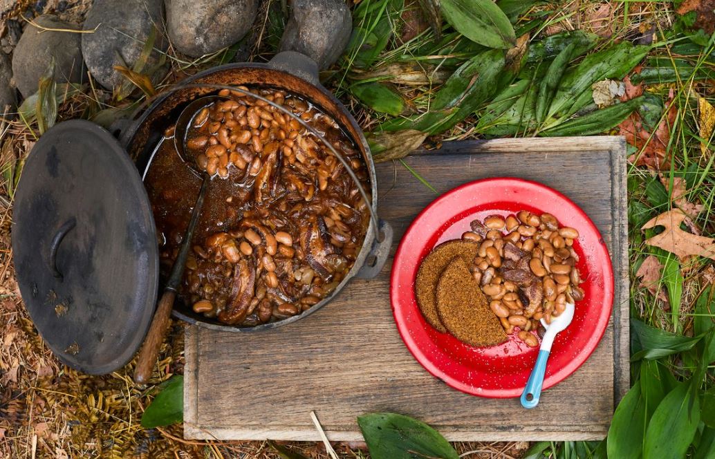Fueling the forest giants: The unyielding diet of vintage lumberjacks