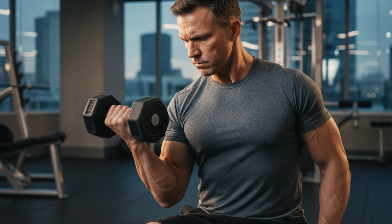 Build impressive arms after 40: trainer approved exercises revealed