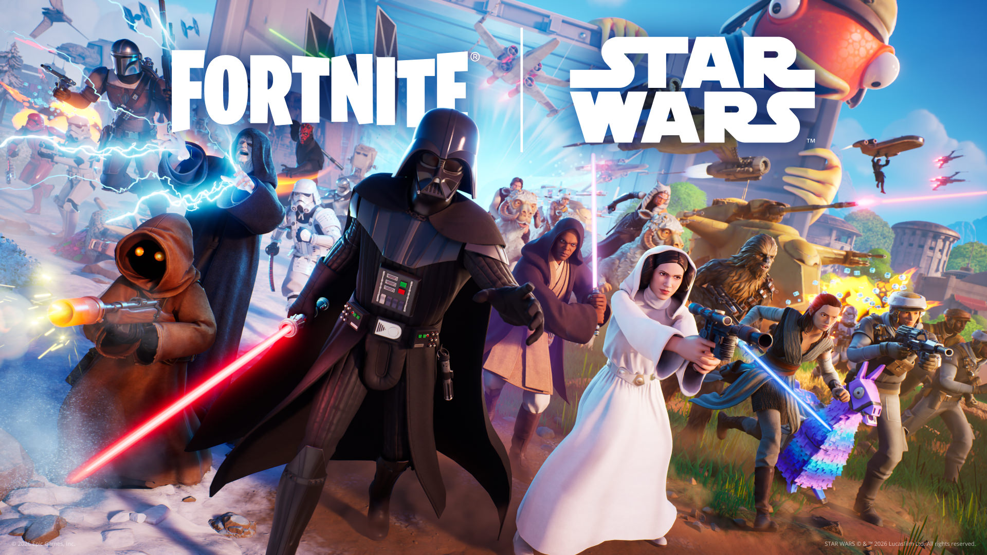 'Star Wars' and 'Fortnite' release three new islands
