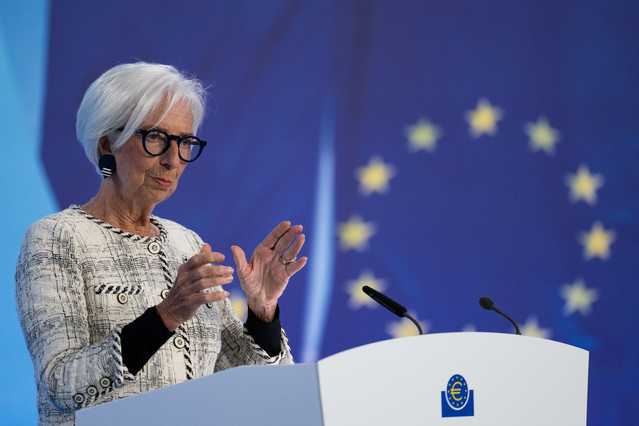 ECB holds interest rates steady at 2%, signals possible June hike