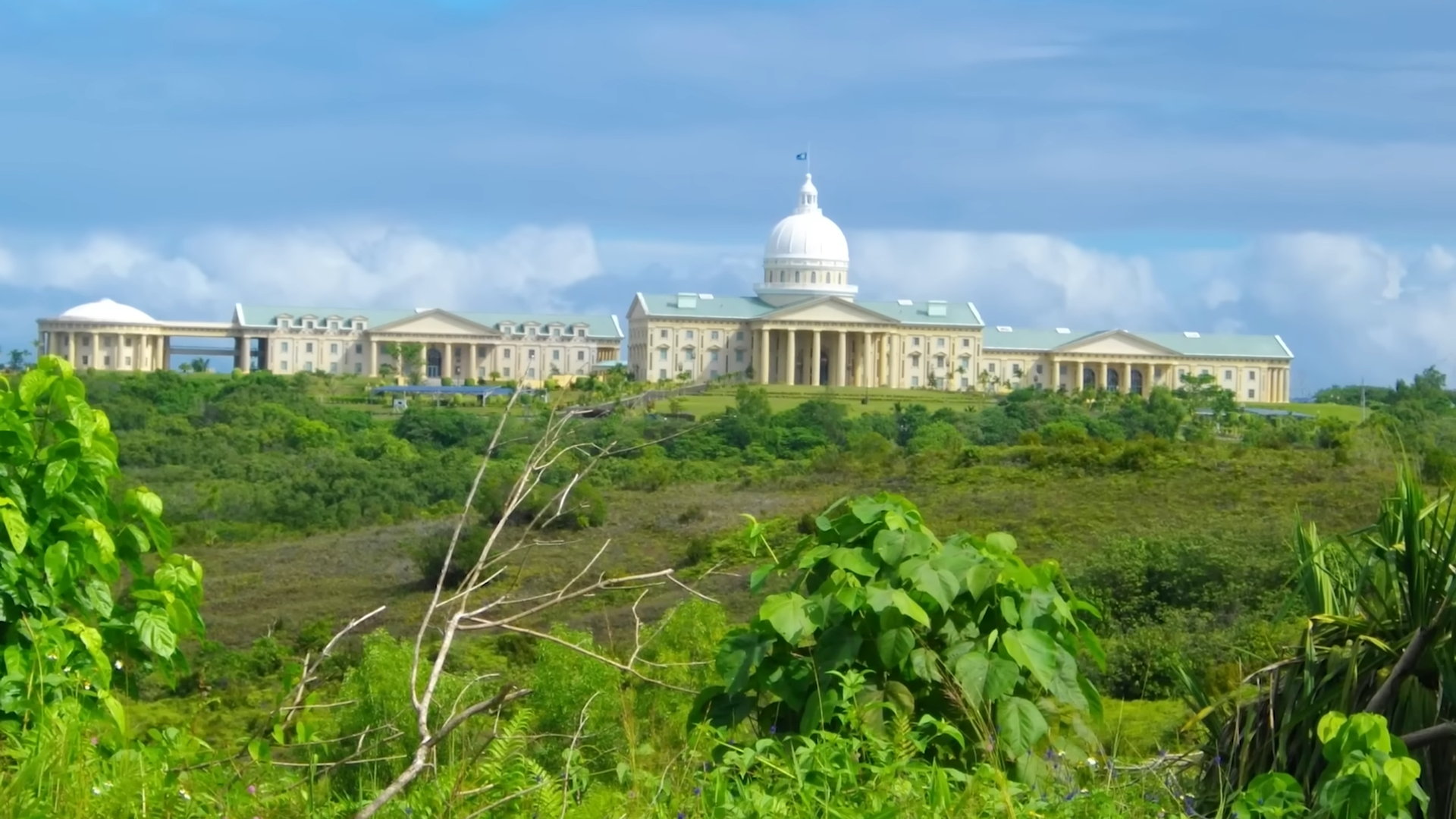 A $45 million capital was built in the Pacific and stayed empty