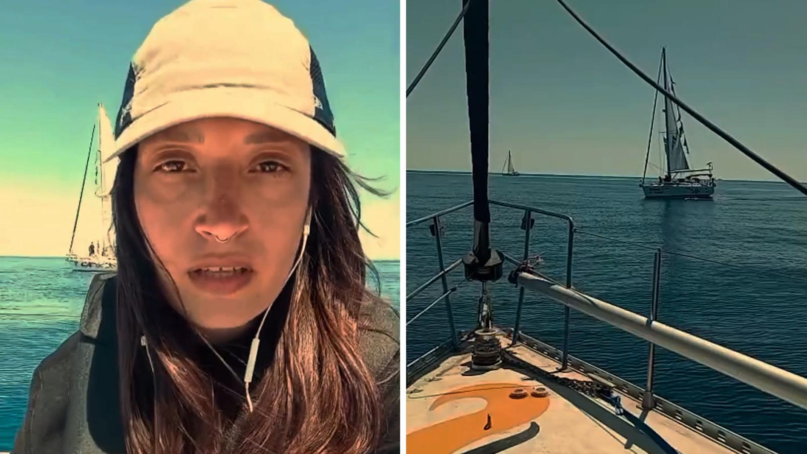 Angela, da Bologna alla flotilla su una nave intercettata. Lo Giudice ...