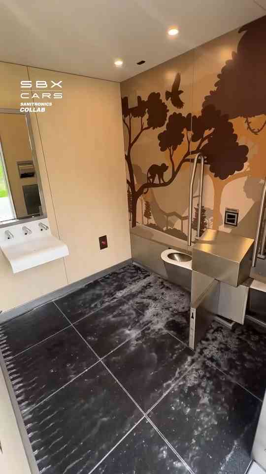 This toilet basically has a mind of its own