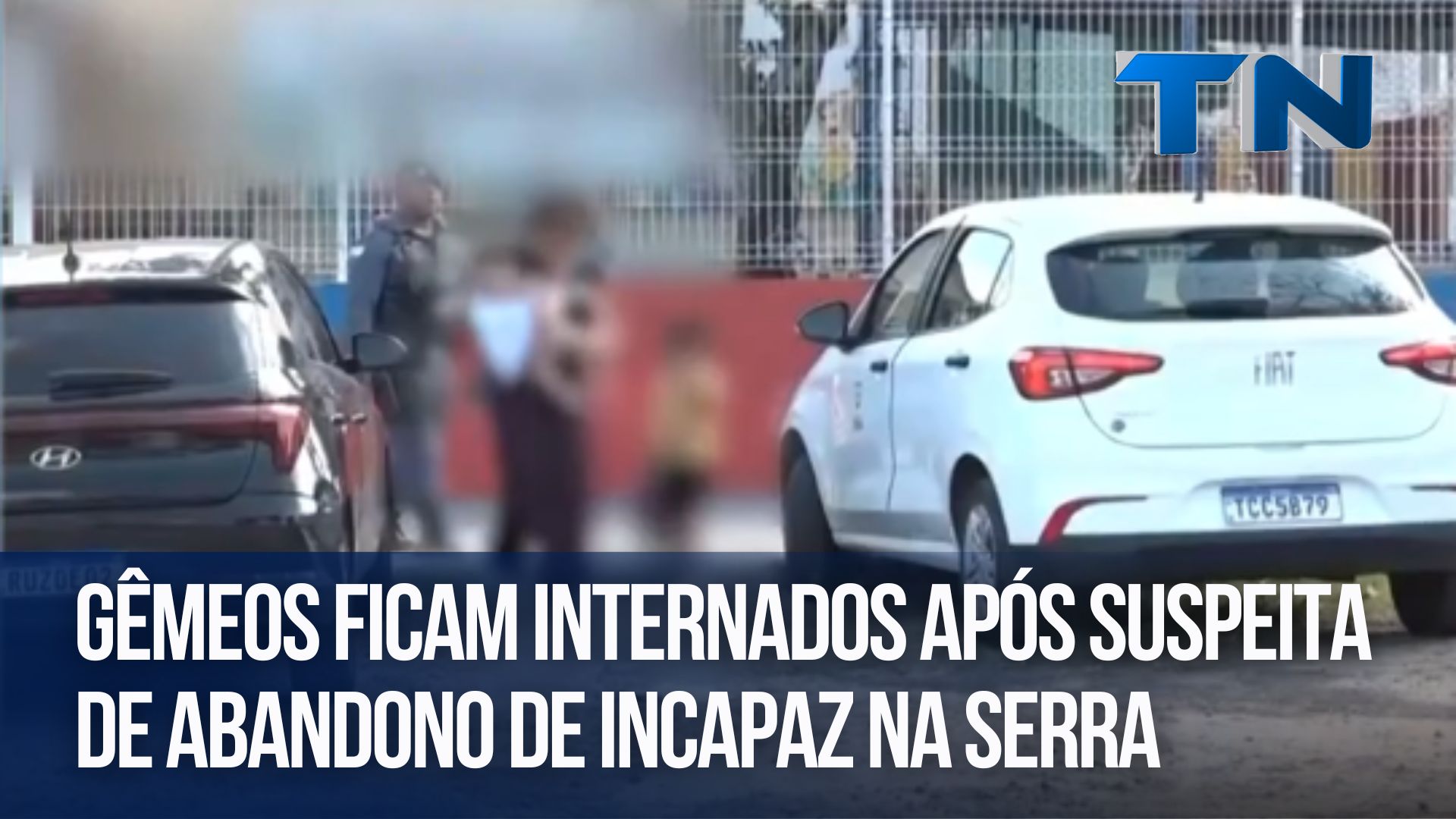 Gêmeos ficam internados após suspeita de abandono de incapaz na Serra