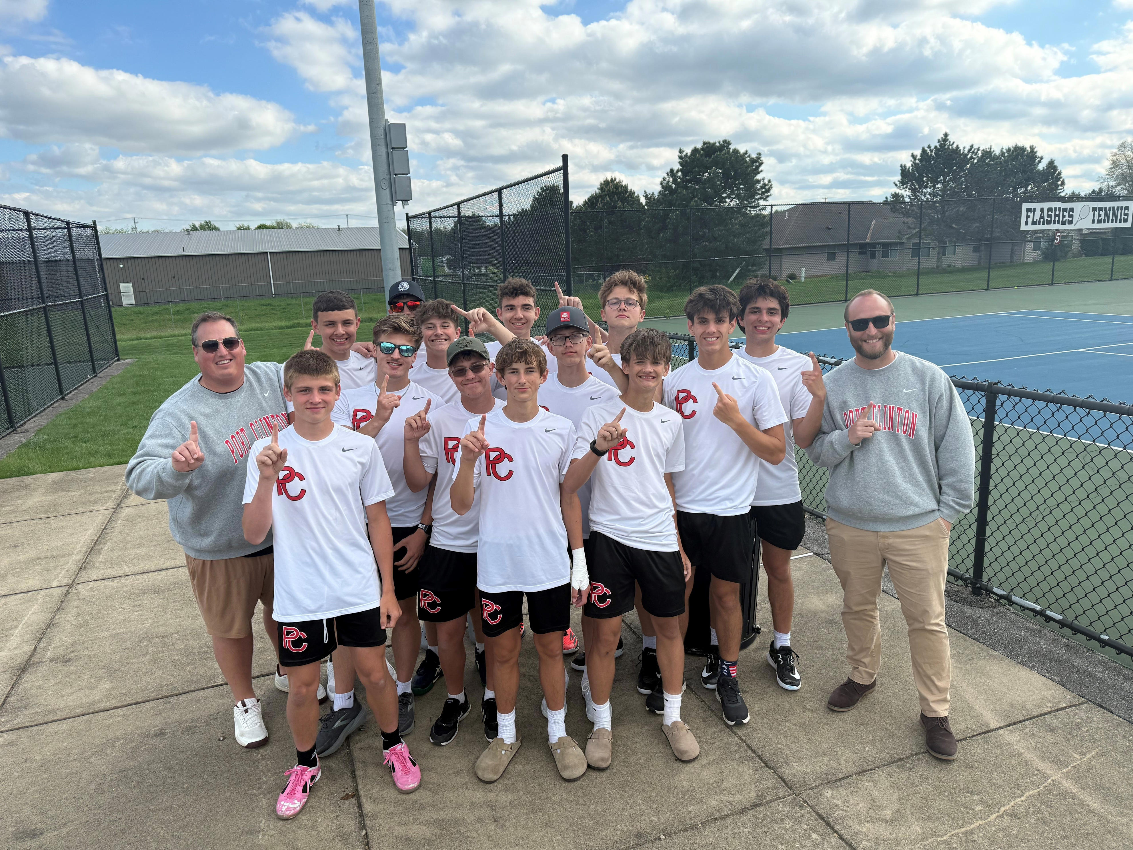 Underclassmen dominate dominant Port Clinton boys tennis lineup