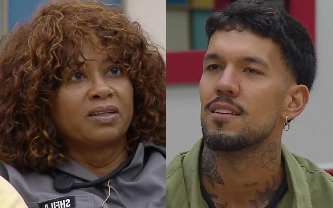 Demorou, mas veio: 1ª briga de Casa do Patrão tem Sheila contra Luís