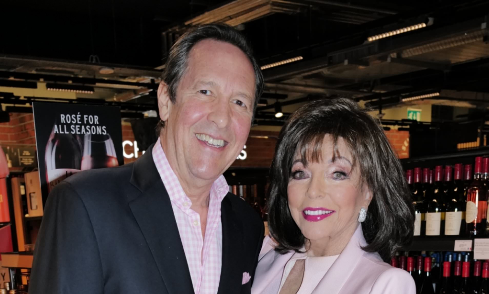 Joan Collins, 92, looks every inch the Hollywood icon as she joins ...