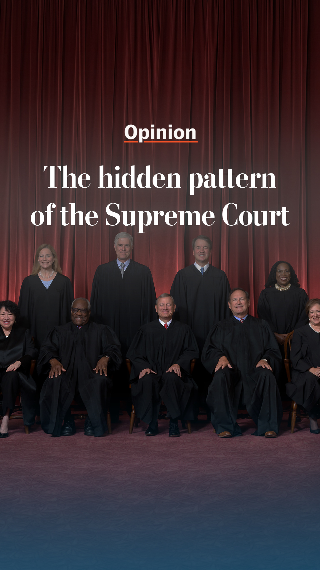 The hidden pattern on the Supreme Court