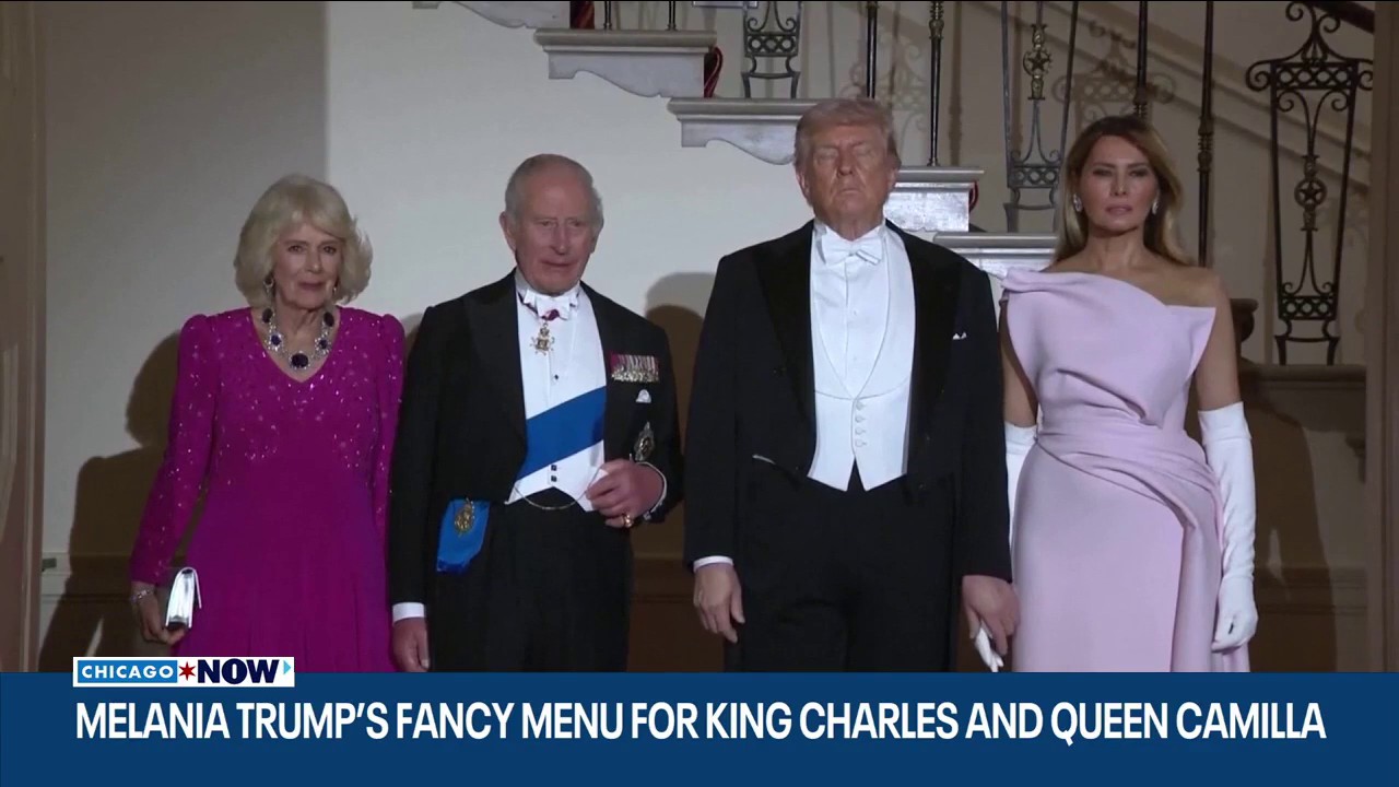 Here’s what was served at Melania Trump’s state dinner for the British ...