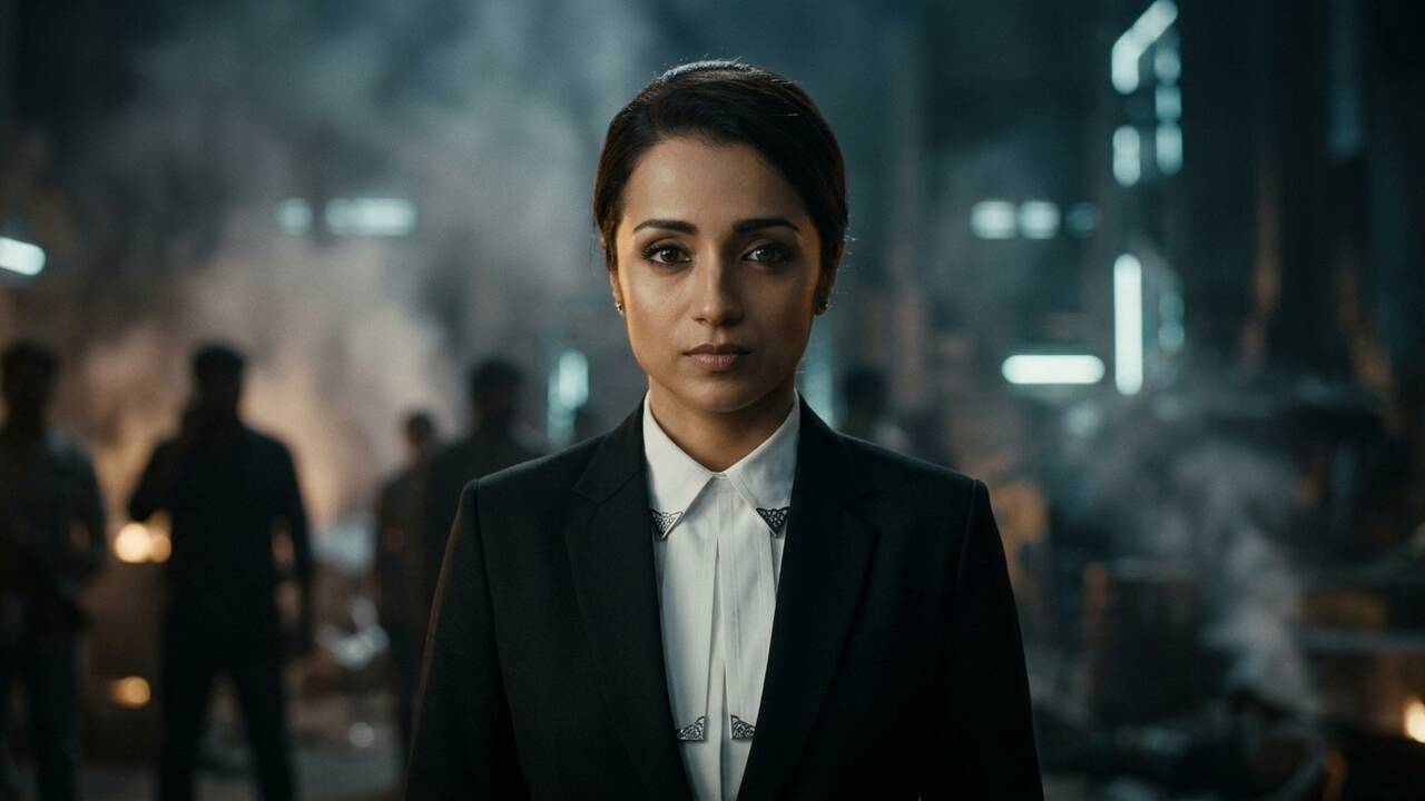 Karuppu producers unveil Trisha Krishnan in the role of Preethi from ...