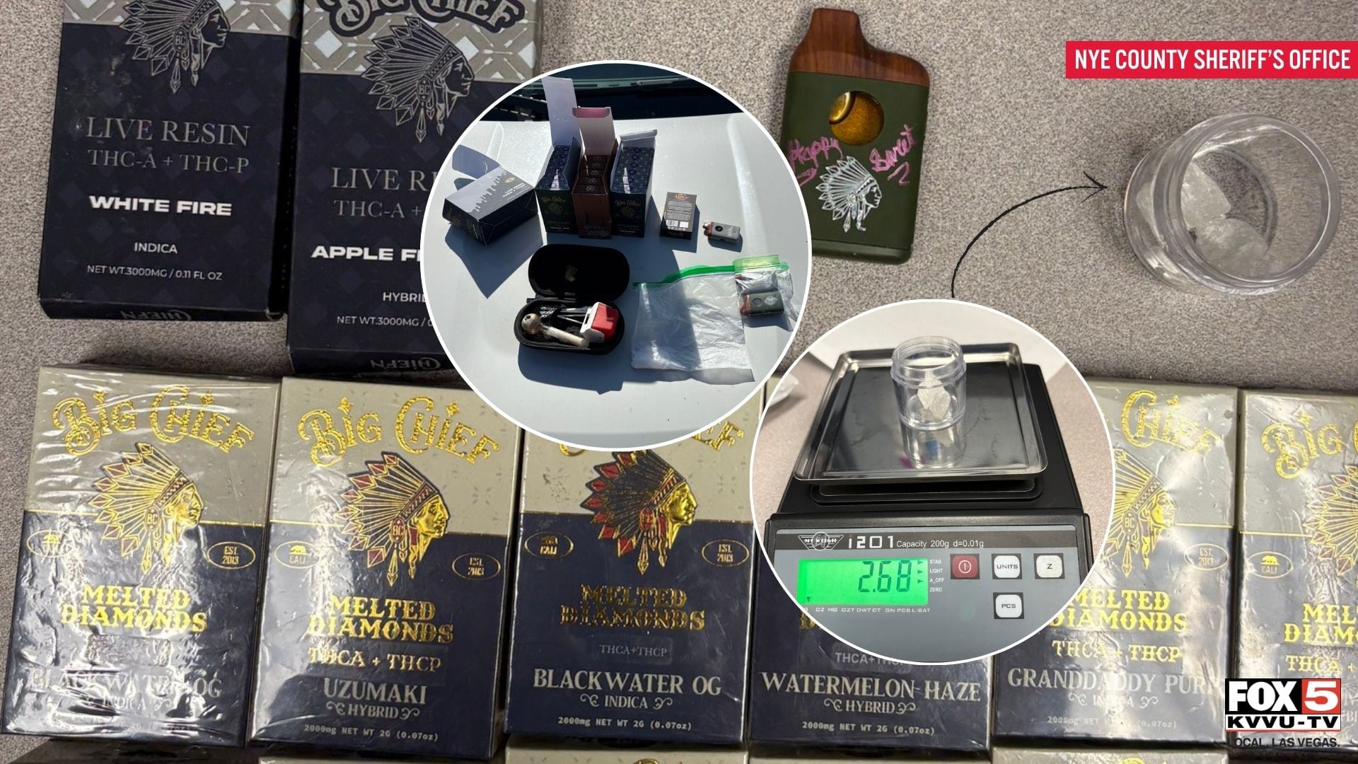 Nye County Sheriff: THC vape pens allegedly distributed to Pahrump ...