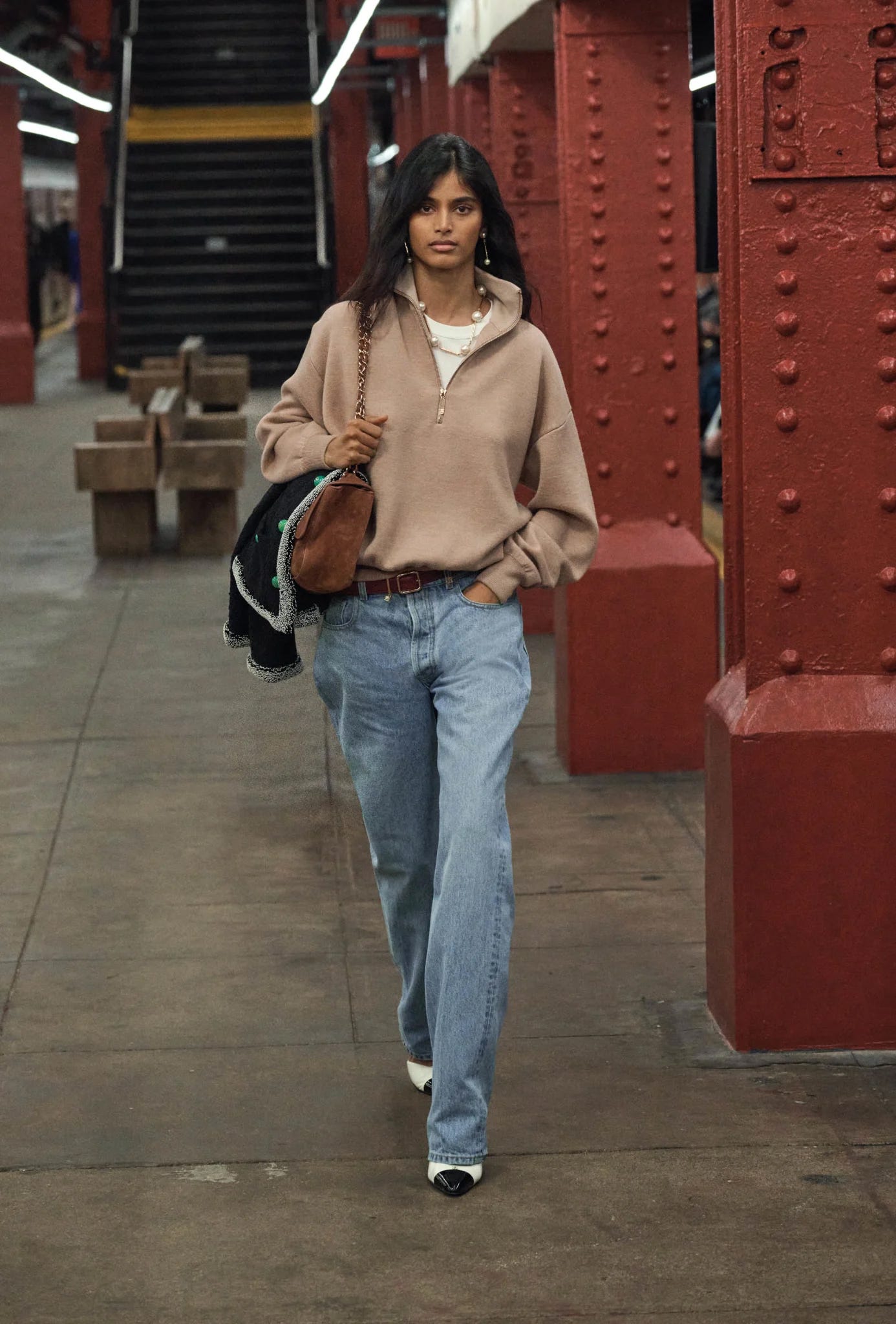 The quarterzip is the stylish layer every woman should own