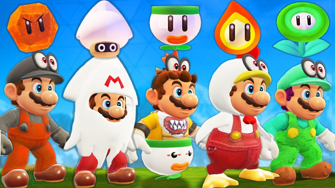 What if Super Mario had access to more custom power-ups