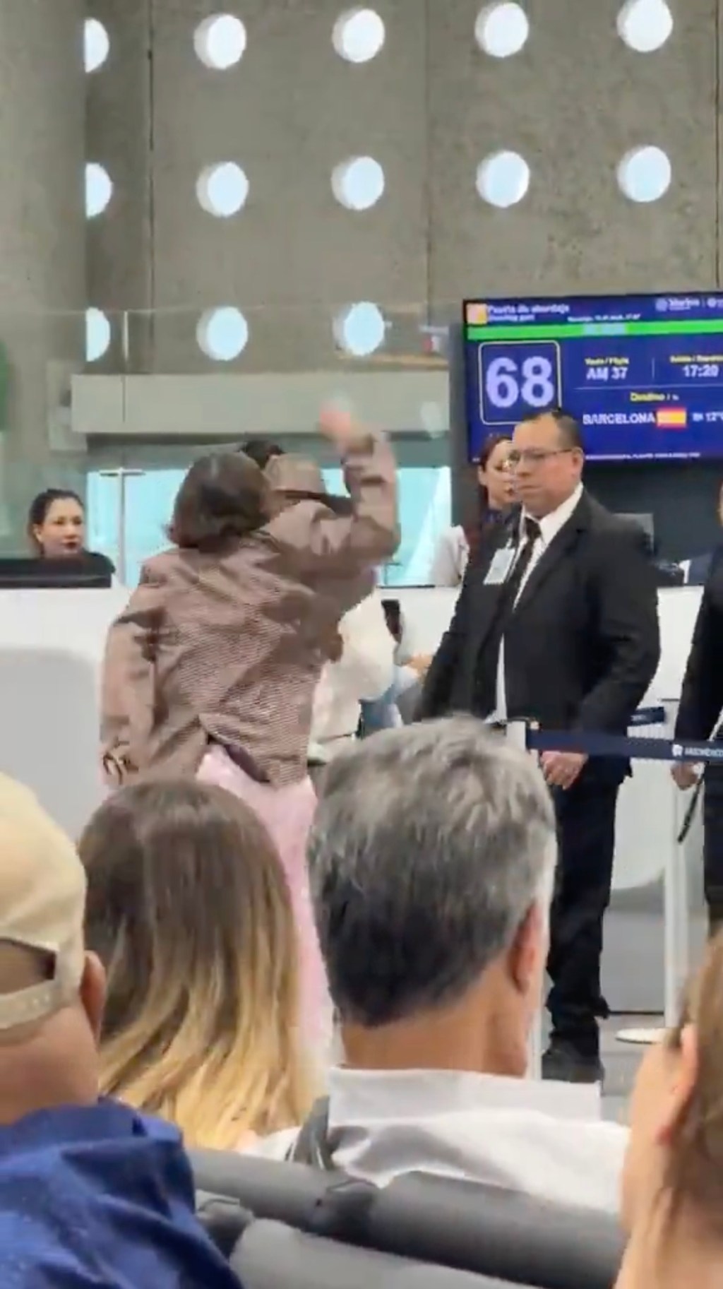 ‘Maniac’ passenger assaults airport crew after arriving late to flight
