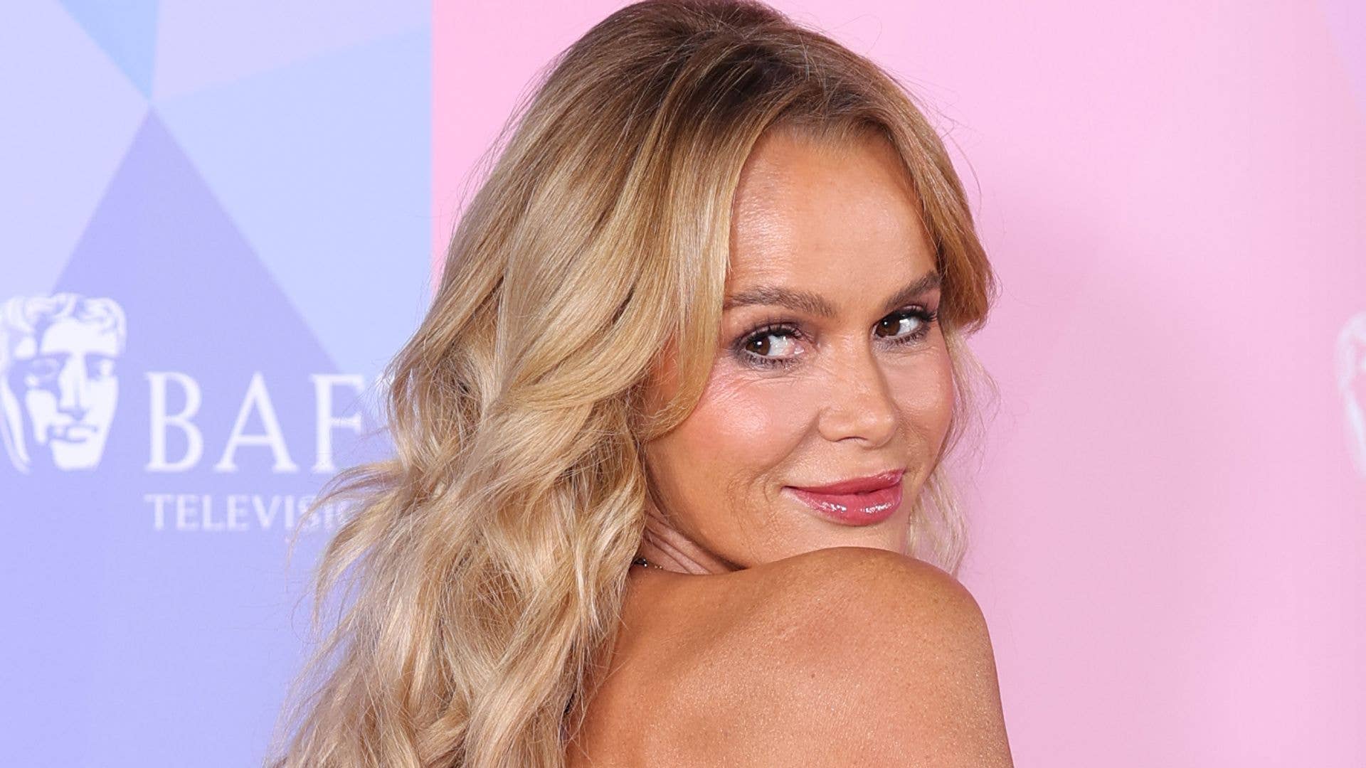 Amanda Holden is a red carpet siren in elegant backless gown of dreams