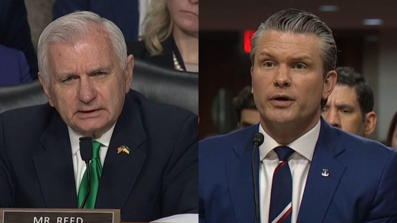 Watch: Sen. Reed presses Hegseth about Pentagon firings, Iran war