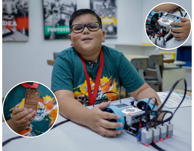 De jugar con legos a competir con robots: la historia de Paul que ...