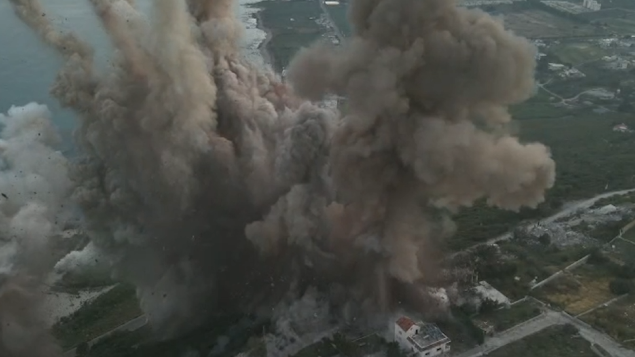 Ο στρατός του Ισραήλ ανατίναξε ένα τούνελ 140 μέτρων στον νότιο Λίβανο ...