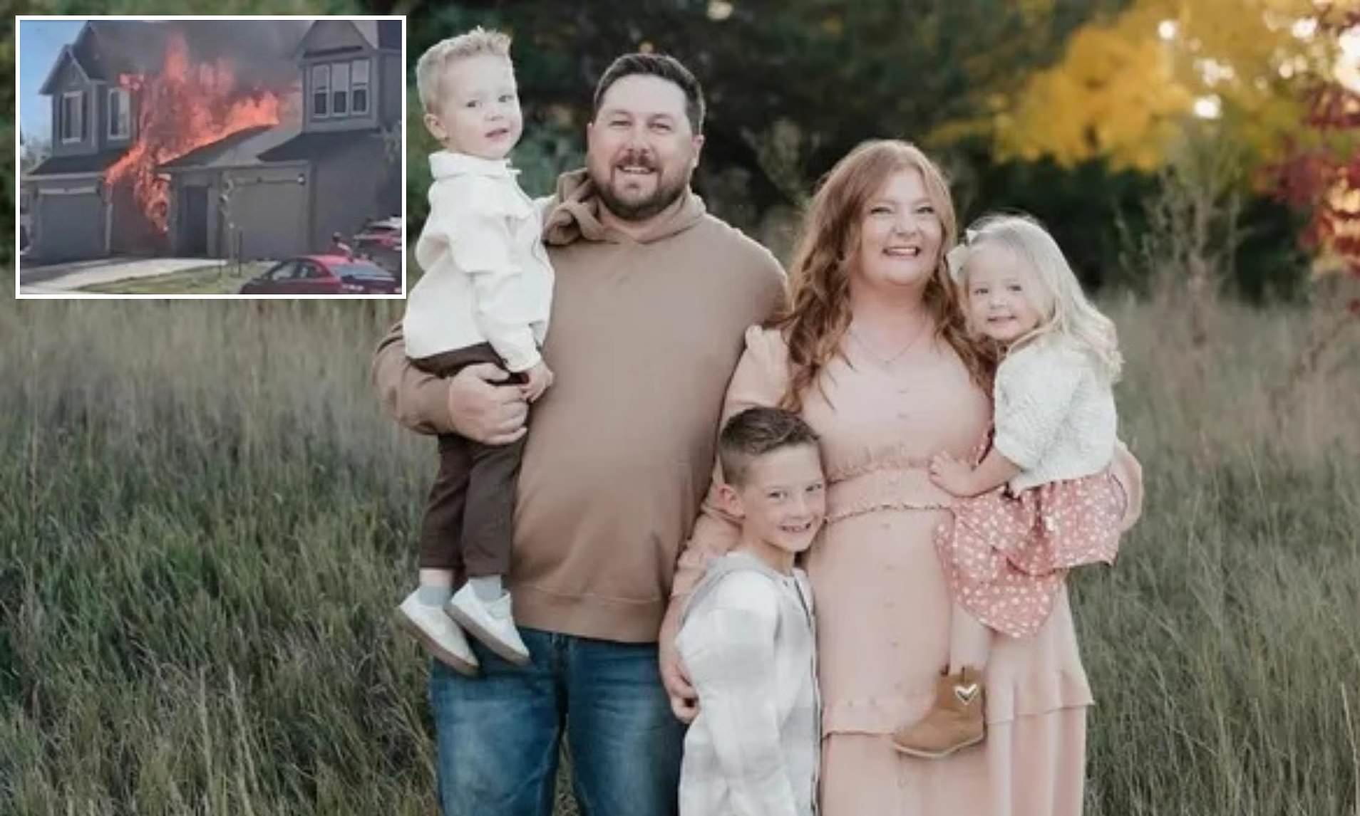 Young Colorado family's $600,000 home destroyed by neighbor grilling food