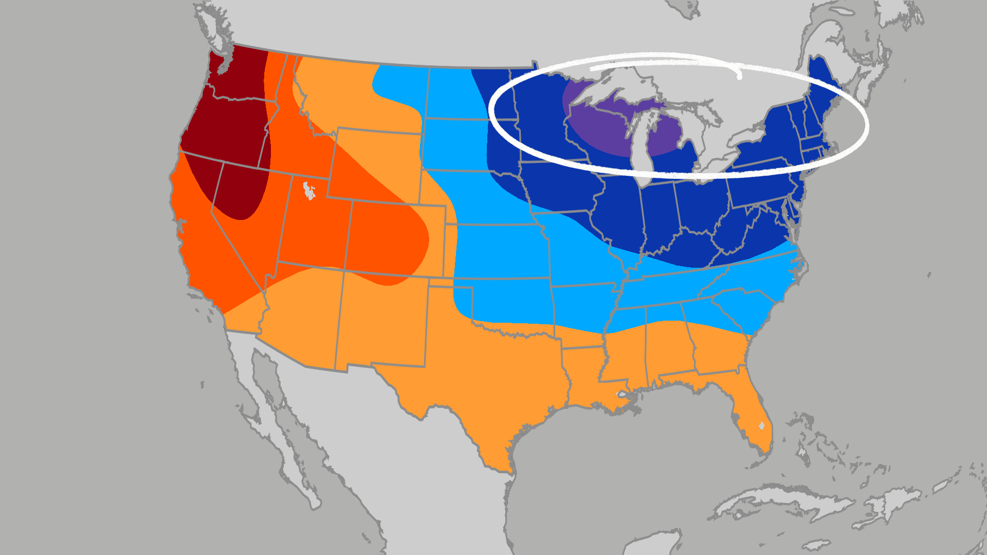 Why the major shift in the May temperature outlook?
