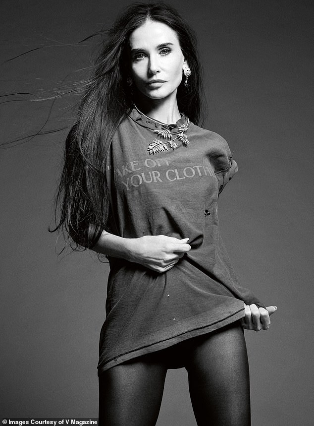 Demi Moore flaunts thinner-than-ever frame in new shoot as she reflects ...