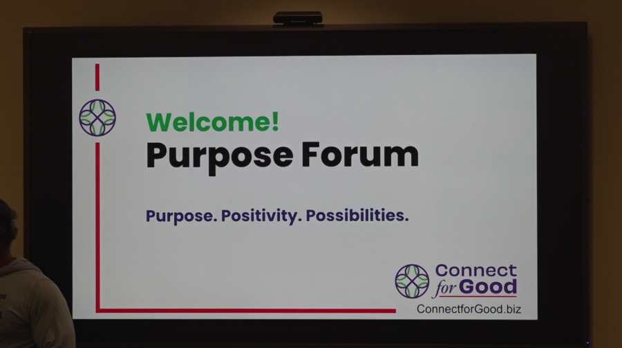 Connect for Good holds monthly Purpose Forum