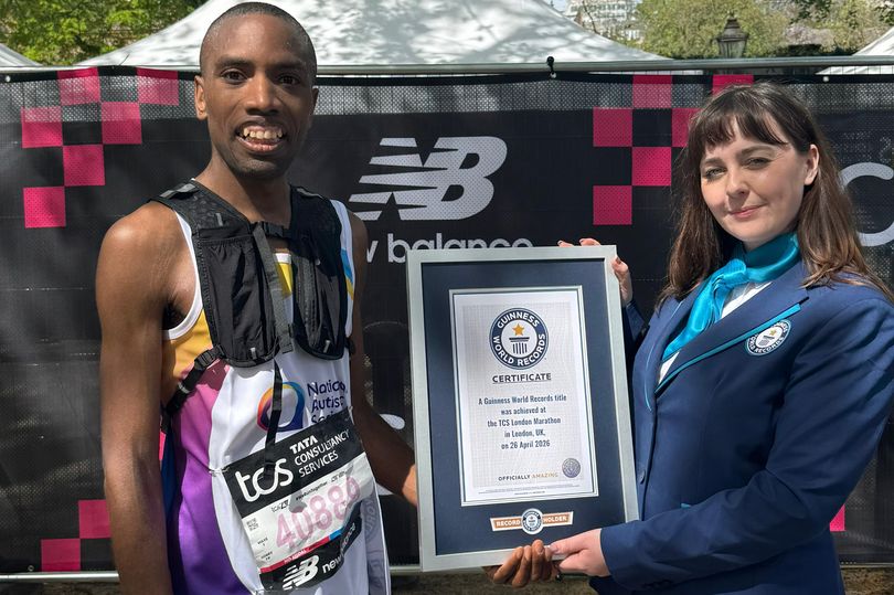 Leeds man breaks his seventh Guinness World Record at the London Marathon
